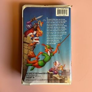 Disney | Media | Walt Disneys Robin Hood Vhs Tape Black Diamond Edition ...